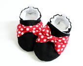 Minnie mouse shoes | Etsy