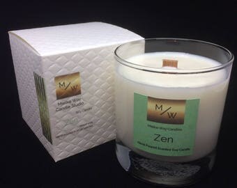 Zen candle | Etsy