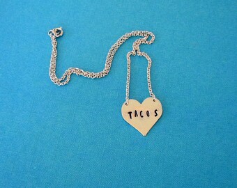 Taco necklace | Etsy