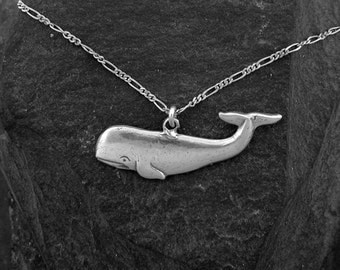 Sperm whale necklace | Etsy