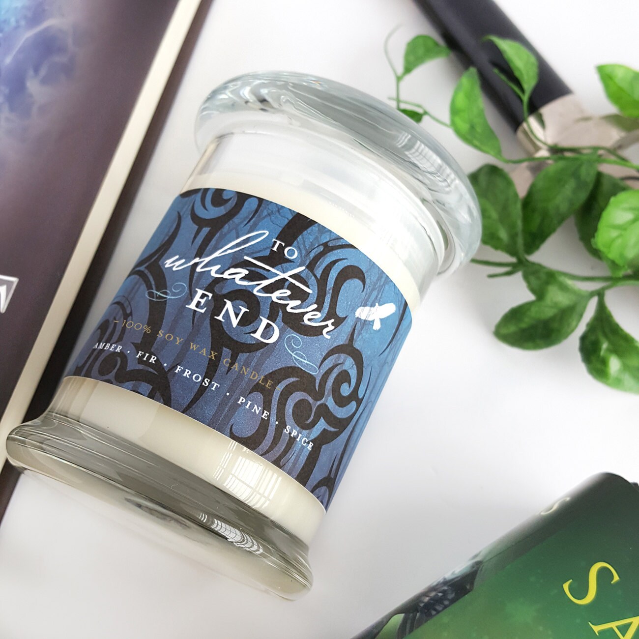 To Whatever End // Rowan Throne of Glass 8oz Jar Candle