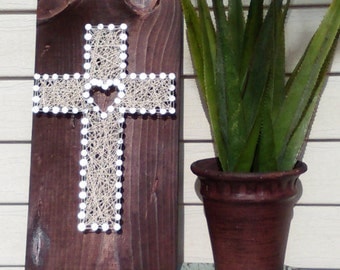 String art cross | Etsy