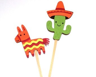 Mexican cake topper | Etsy