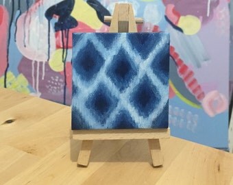 Ikat painting | Etsy