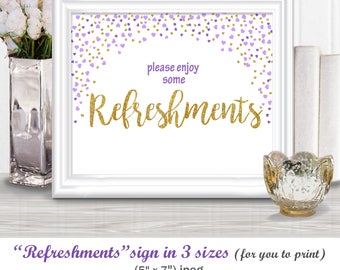 Wedding refreshments | Etsy
