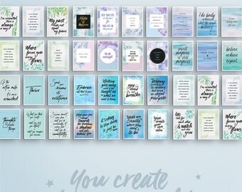 Vision board quotes | Etsy
