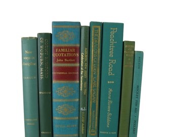Vintage Books & Decorative Book Sets for Home by DecadesOfVintage