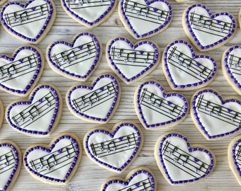 Piano cookies | Etsy
