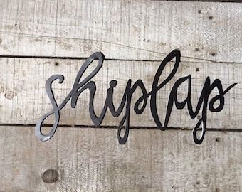 Shiplap wall art | Etsy