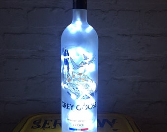 Grey goose lamp | Etsy