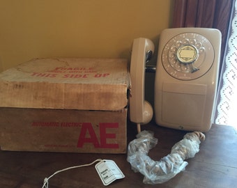 Rotary wall phone | Etsy