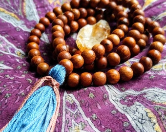 108 Mala Beads Prayer Beads Buddhist Mala Necklace