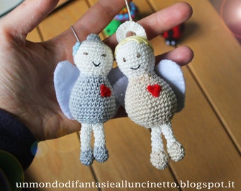 Unique crochet angel related items | Etsy