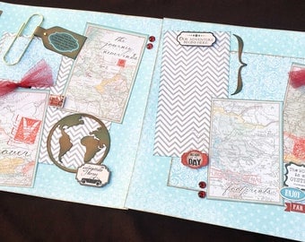 Travel scrapbook | Etsy