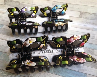 Butterfly hair clips | Etsy