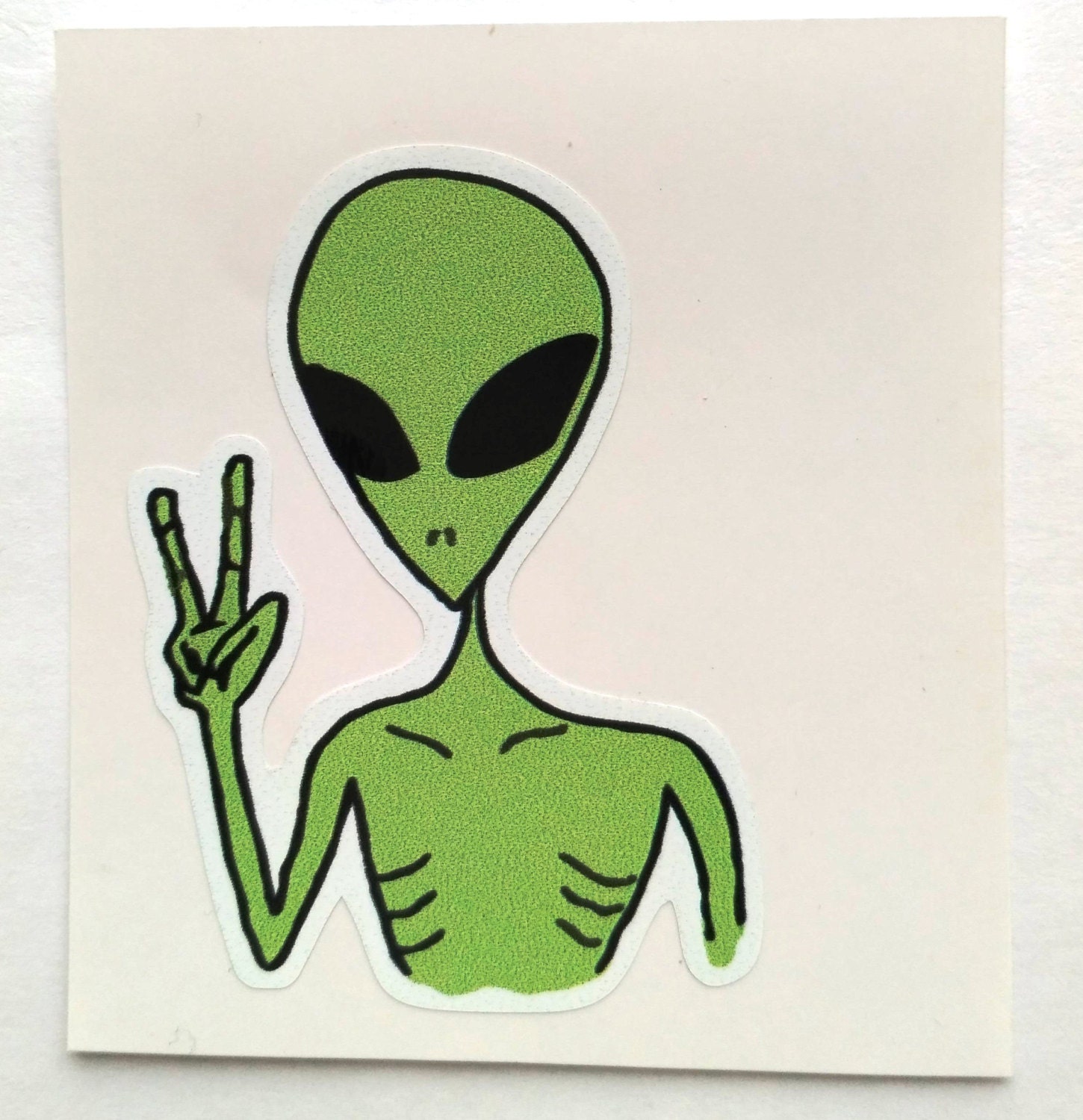 Vinyl Sticker 6. Alien. Tumblr vinyl stickers Vinyl Decal