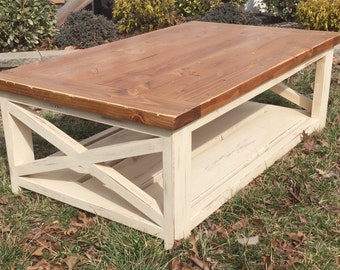 Butcher block table | Etsy