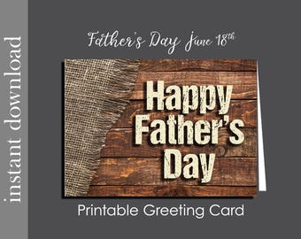 Wood greeting card | Etsy