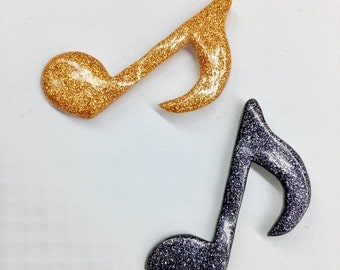 Glitter music note | Etsy