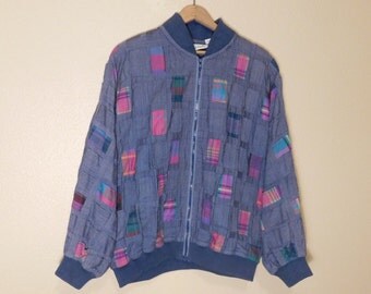 80s bomber jacket | Etsy