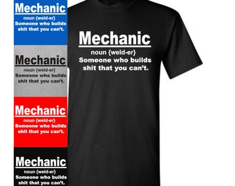 Mechanic shirt | Etsy