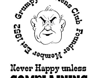 Grumpy svg | Etsy