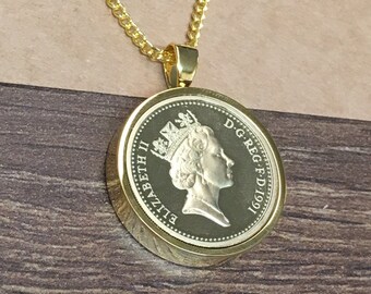 Coin pendant | Etsy