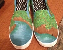 Unique nature shoes related items | Etsy