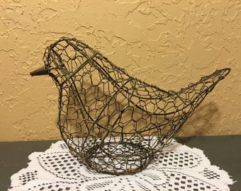 Chicken wire basket | Etsy