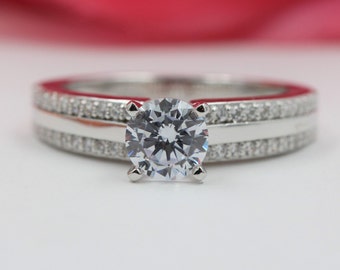 Empty ring settings | Etsy