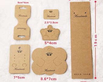 Custom earring cards | Etsy