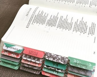 Bible tabs | Etsy
