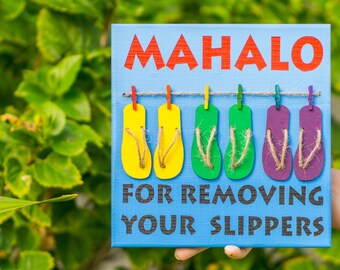 Mahalo sign | Etsy