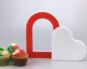 Standing heart | Etsy