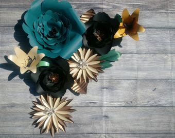 Large paper flowers | Etsy