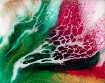 Flow art painting | Etsy