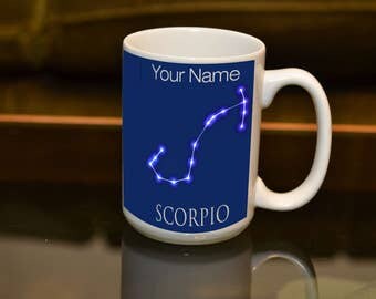 Scorpio mug | Etsy