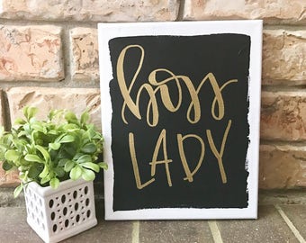 Boss lady | Etsy