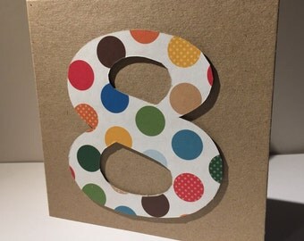 8th birthday cards | Etsy