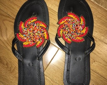 Kenyan sandals | Etsy