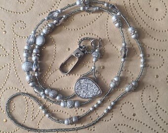 Beaded lanyard | Etsy