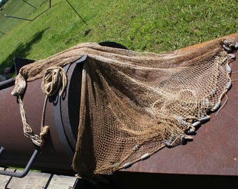 Vintage fishing net | Etsy
