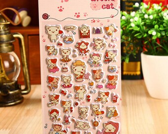 Puffy stickers | Etsy