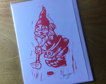 Gnome print | Etsy