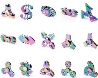 Metal fidget spinner | Etsy