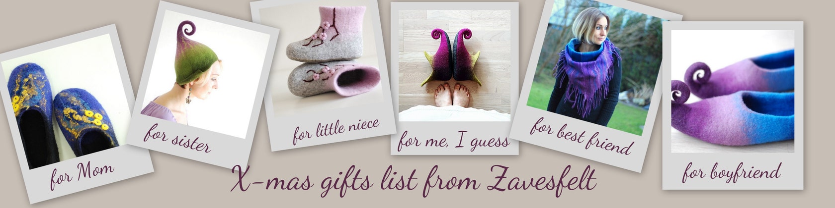 Zave's Felt magical felted gifts for everyone by zavesfelt