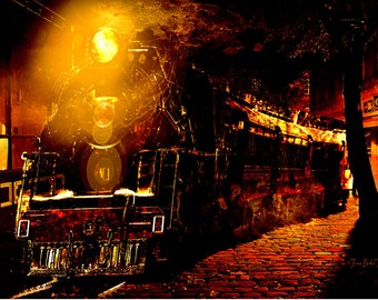 Steampunk train | Etsy