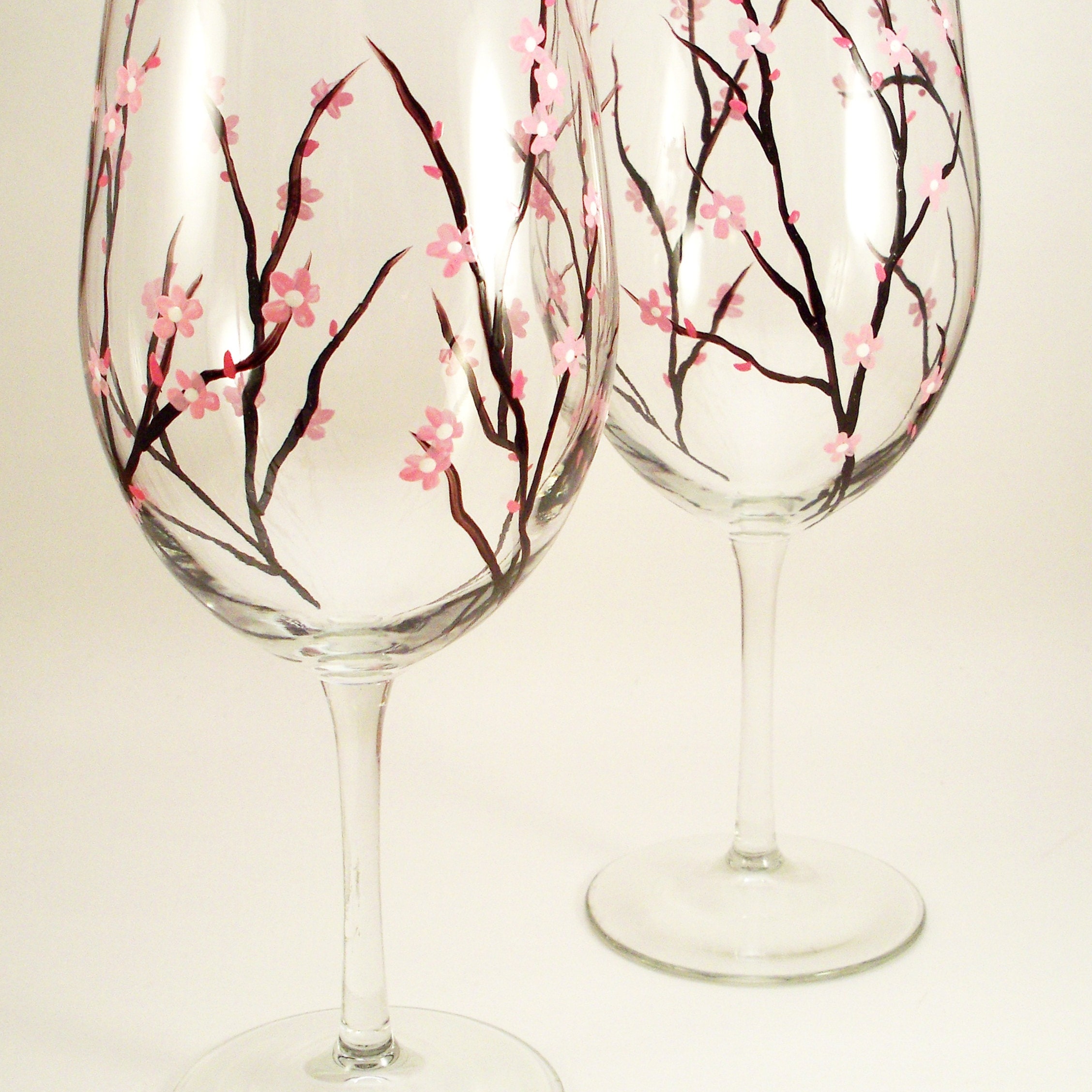 Hand painted glassware hand painted coffee mugs by RaeSmith