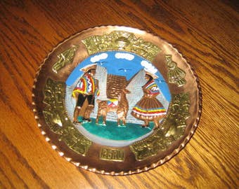 Peru plate | Etsy