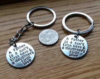 Father daughter ring | Etsy